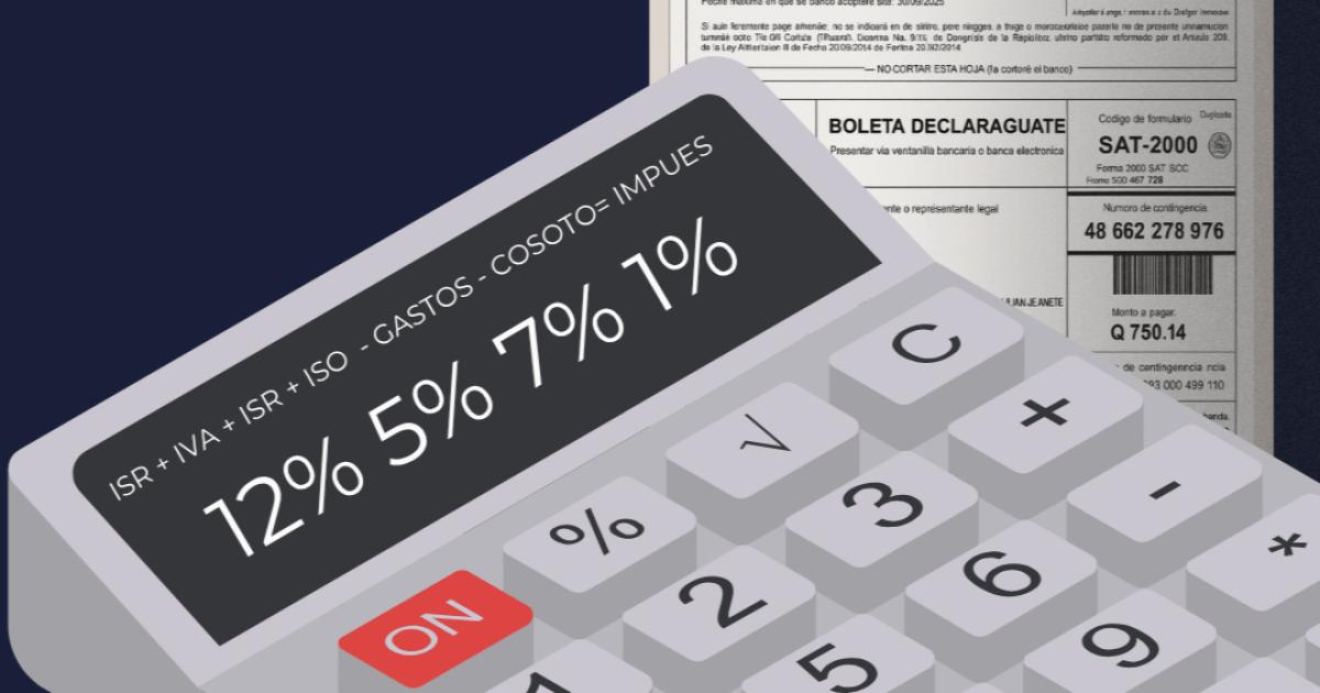 Calcula tu ISR 5% fácilmente: herramienta con deducción e IGSS ...